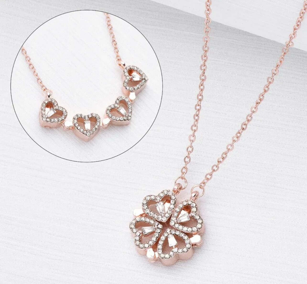 Колье, циркон