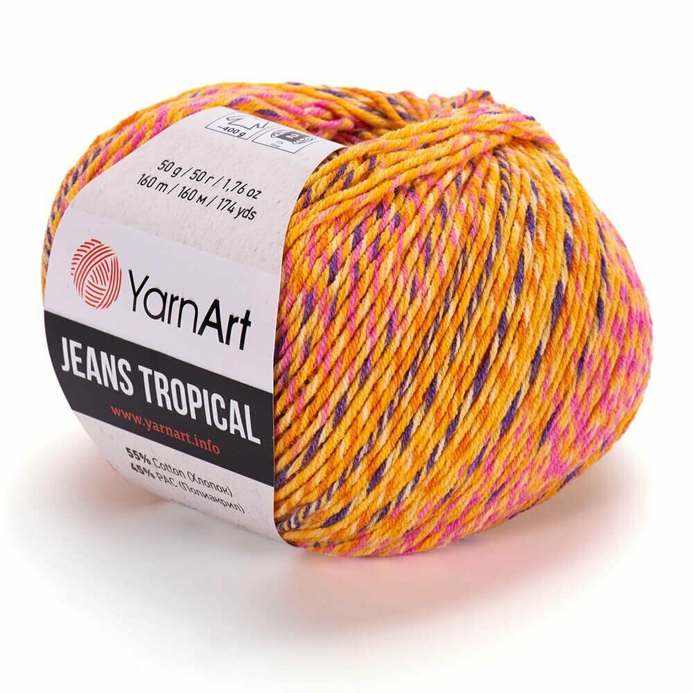 Пряжа YarnArt Jeans Tropical (10 шт)