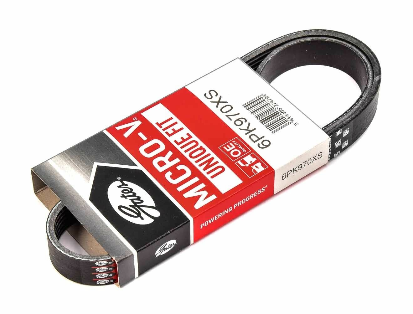 Ремень поликлиновой (8653-10847) 6PK970XS (GATES 6PK970XS)