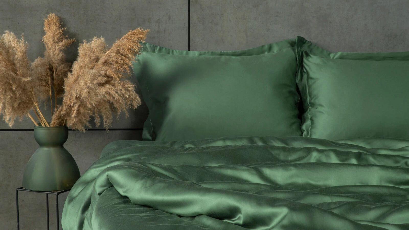 Комплект наволочек Askona (Аскона) Comfort Tencel 70x70 - 2 шт, зеленый чай