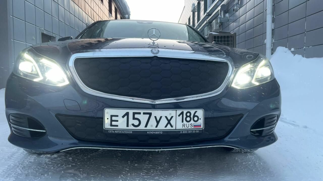 Утеплитель радиатора Экономия топлива Mercedes-Benz E-Класс (W212, S212, C207) Мерседес Бенц