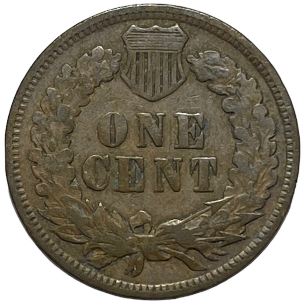 США 1 цент 1903 г. (Голова индейца)