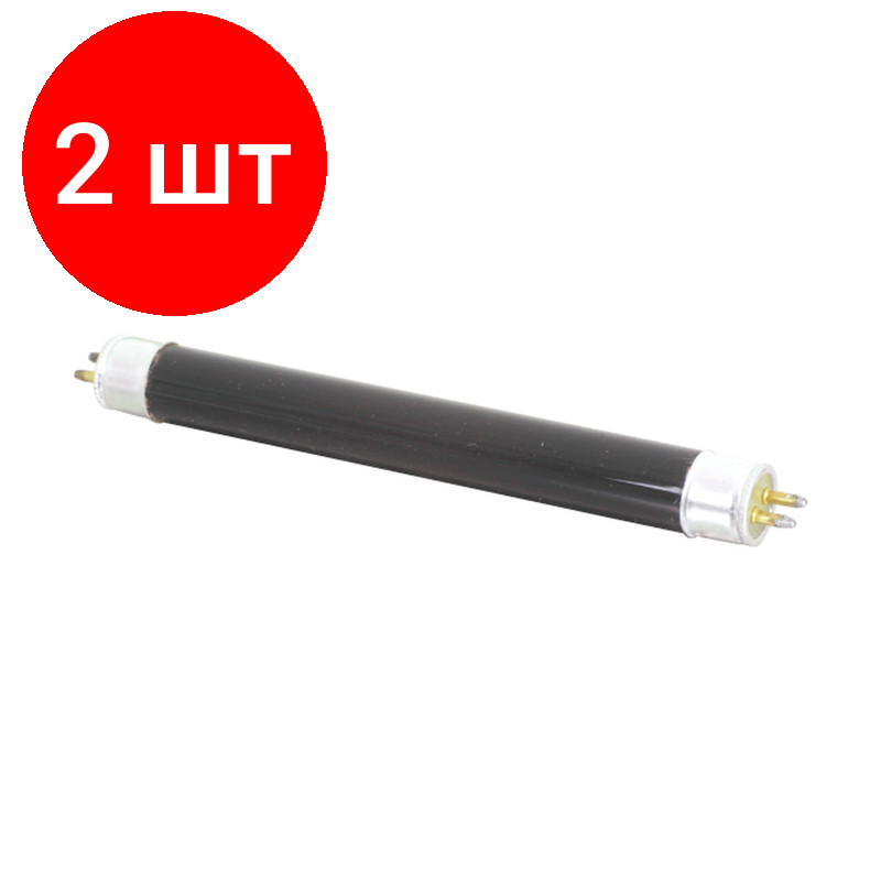 Комплект 2 штук, Лампа для детектора DORS 4W/UV ультрафиолетовая