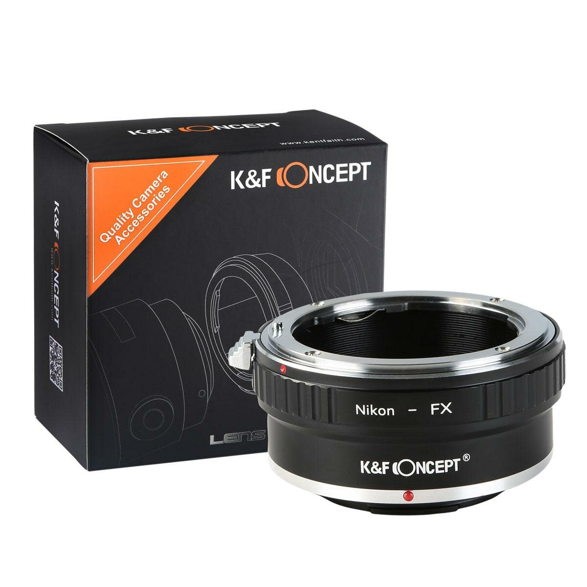 Переходник Nikon F - Fujifilm FX K&F Concept новый