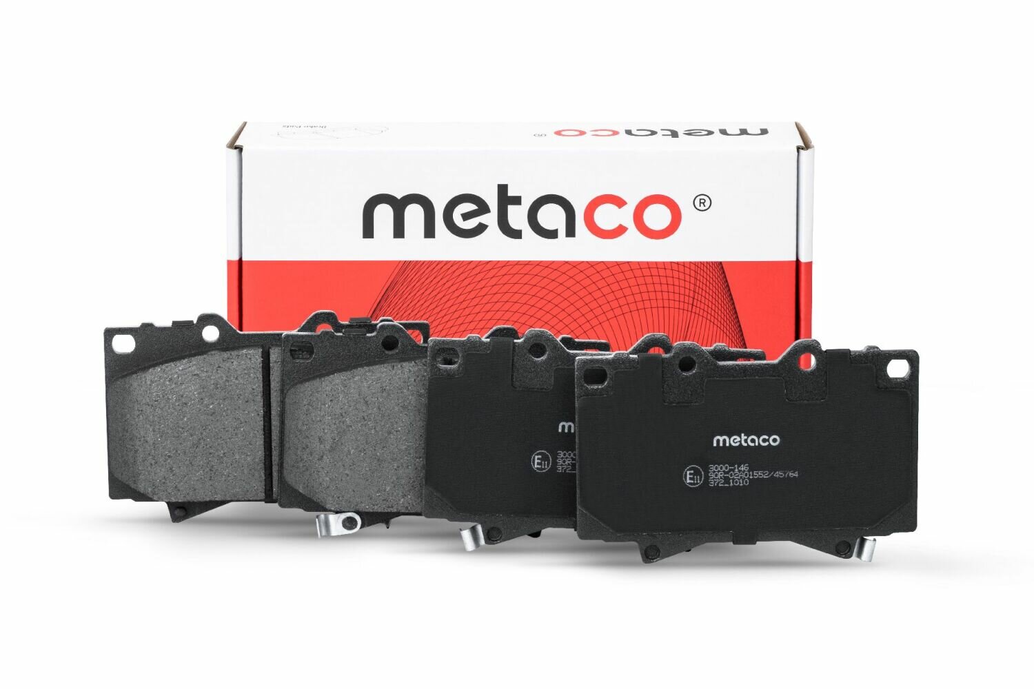 Колодки тормозные передние к-кт перед METACO 3000-146