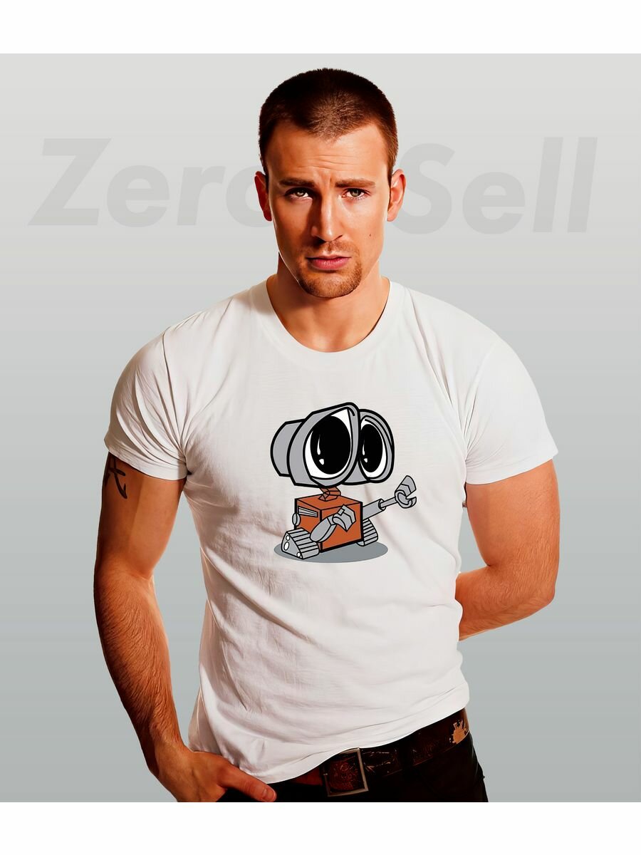 Футболка парная валли робот