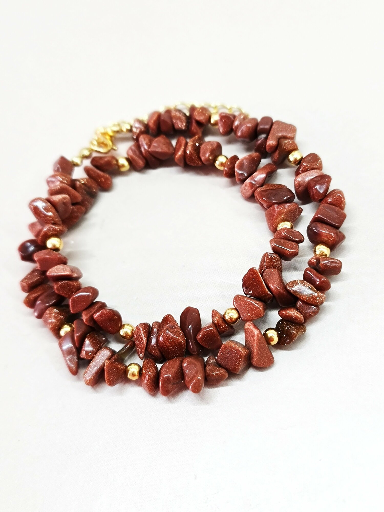 Чокер, авантюрин