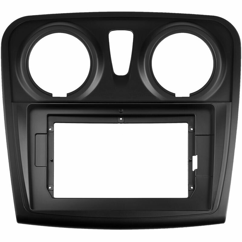 Рамка переходная 9" c проводкой Renault Logan 2 2012-2022 Sandero 2 2013-2022 F2 для Android магнитол
