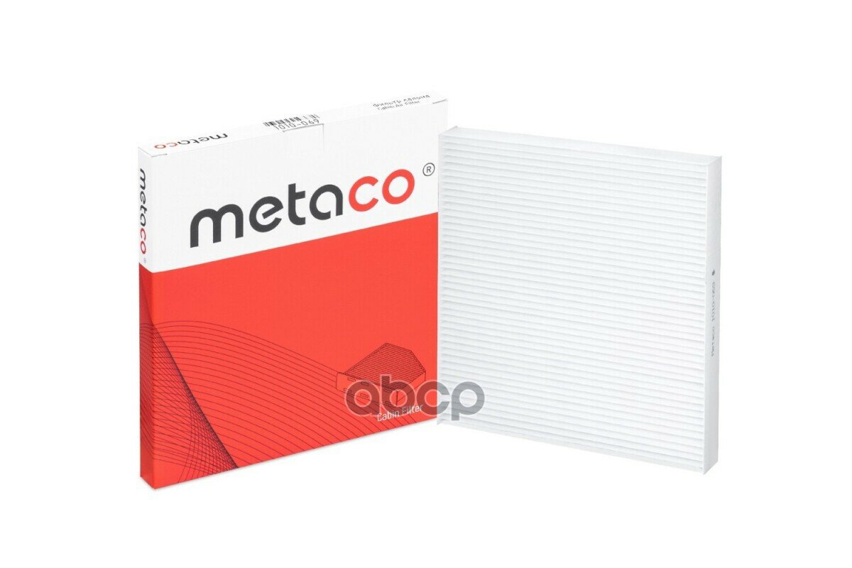 Фильтр салона METACO арт. 1010-069