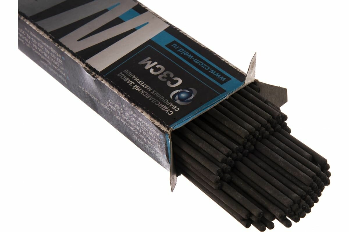 Электроды сварочные сзсм ЦЧ-4 для чугуна, 3,0 мм, пачка 3 кг