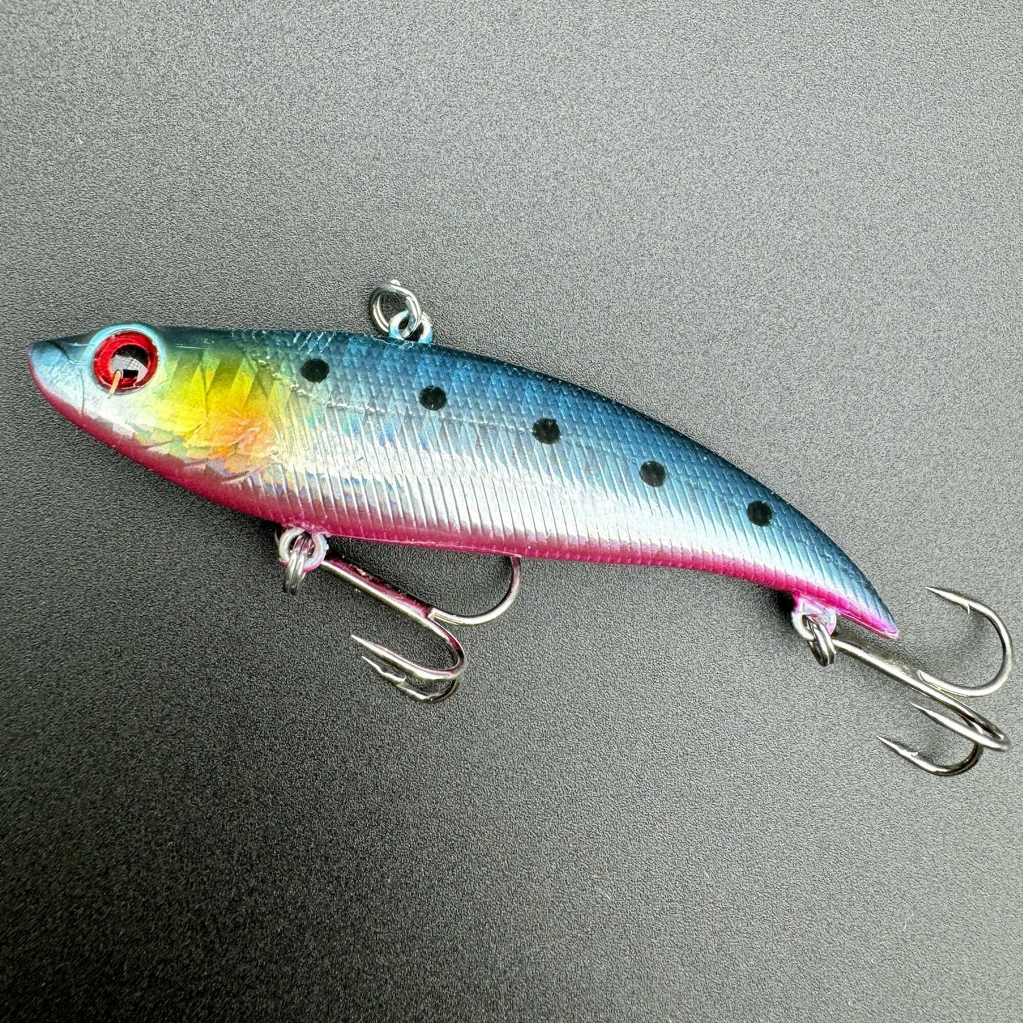 Воблер раттлин Smith Bay Blue 70S 14гр на щуку, судака, форель, берш, лосось