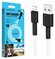 Кабель HOCO X82 USB - Lightning silicone charging data cable 1M, 2.4А