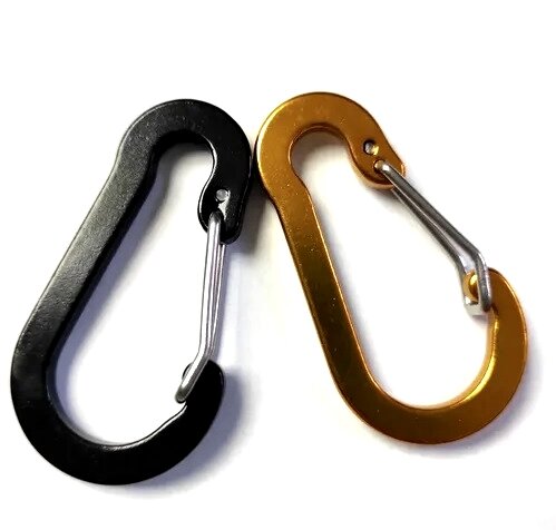 Рыболовные карабины RB (Русская Блесна) FA-010C (2шт) (black/gold)