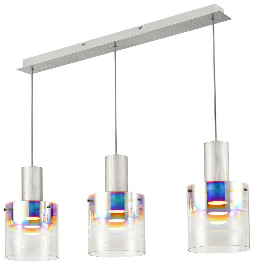 Светильник светодиодный Velante 248-226-03 серебристый LED 3*10Вт LED 3000K