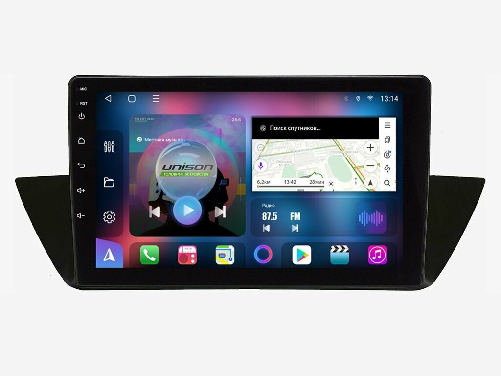 Штатная магнитола BMW X1 2009-2015 UNISON 10A4 4Gb/64Gb, 8 ядер (219-10HA4)