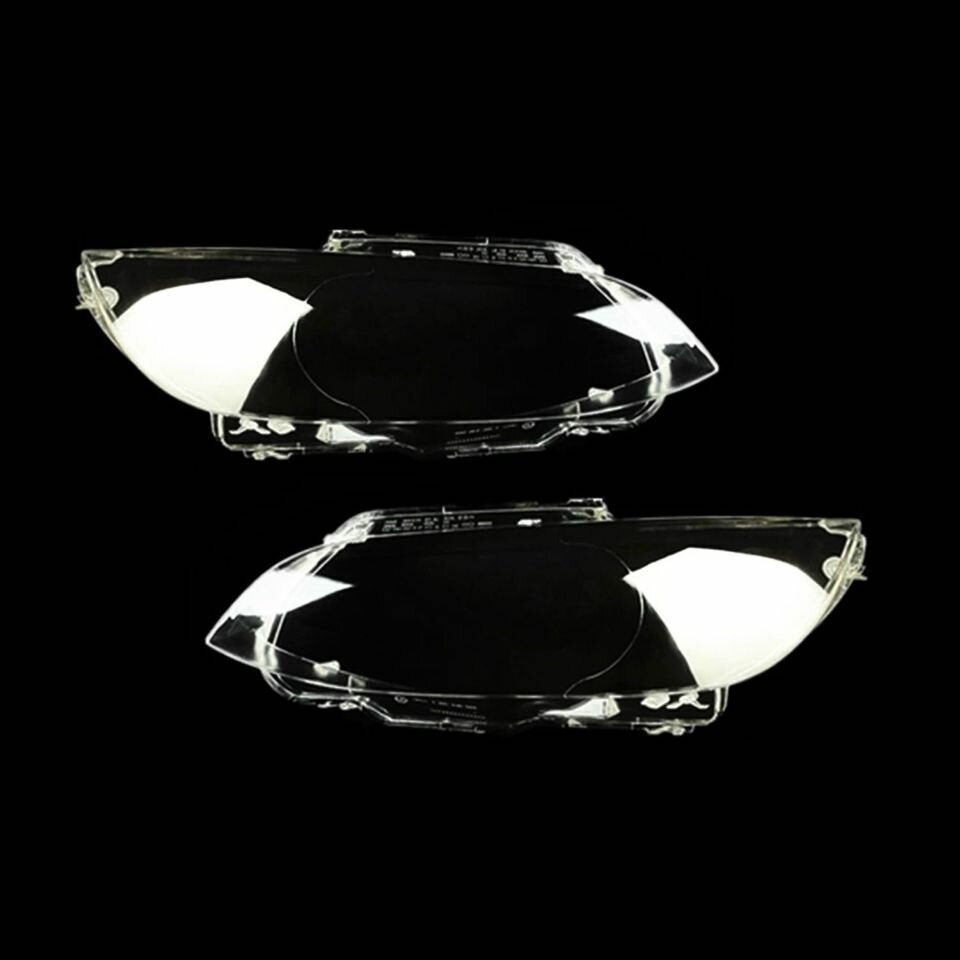 Стекла фар для BMW E92 E93 дорест. 2005-2010 (Комплект 2шт), стекла фар для Бмв е92 е93