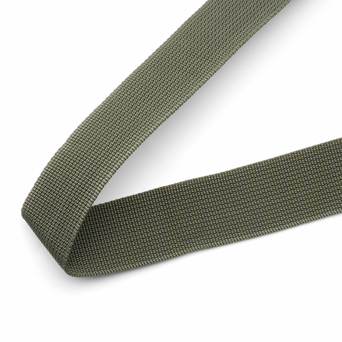 Стропа ременная 40 мм, 100 м (лента для ремней), 29,5 г/м, Протос (цвет хаки)
