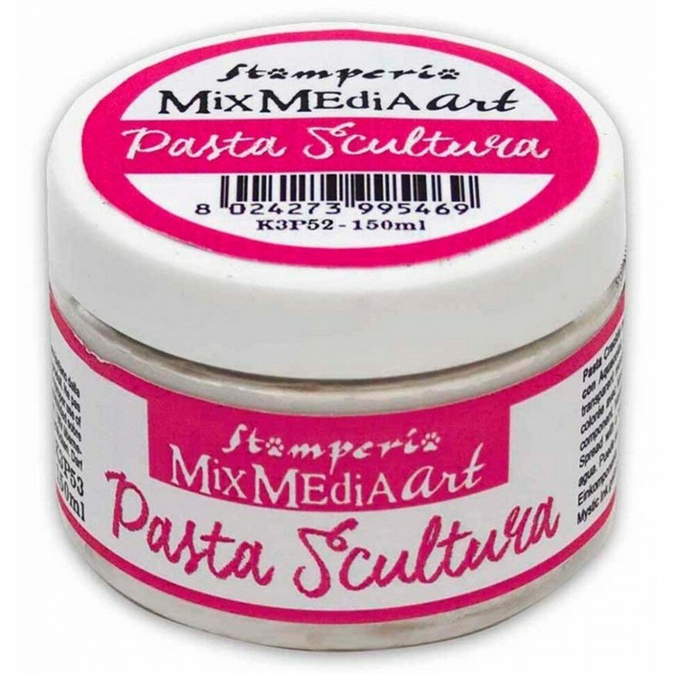 Stamperia K3P52 Паста для скульптурной живописи "Sculpture pasta"