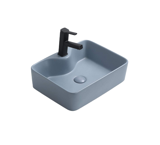 Раковина-чаша CeramaLux 48 7291MHL-4 Голубая