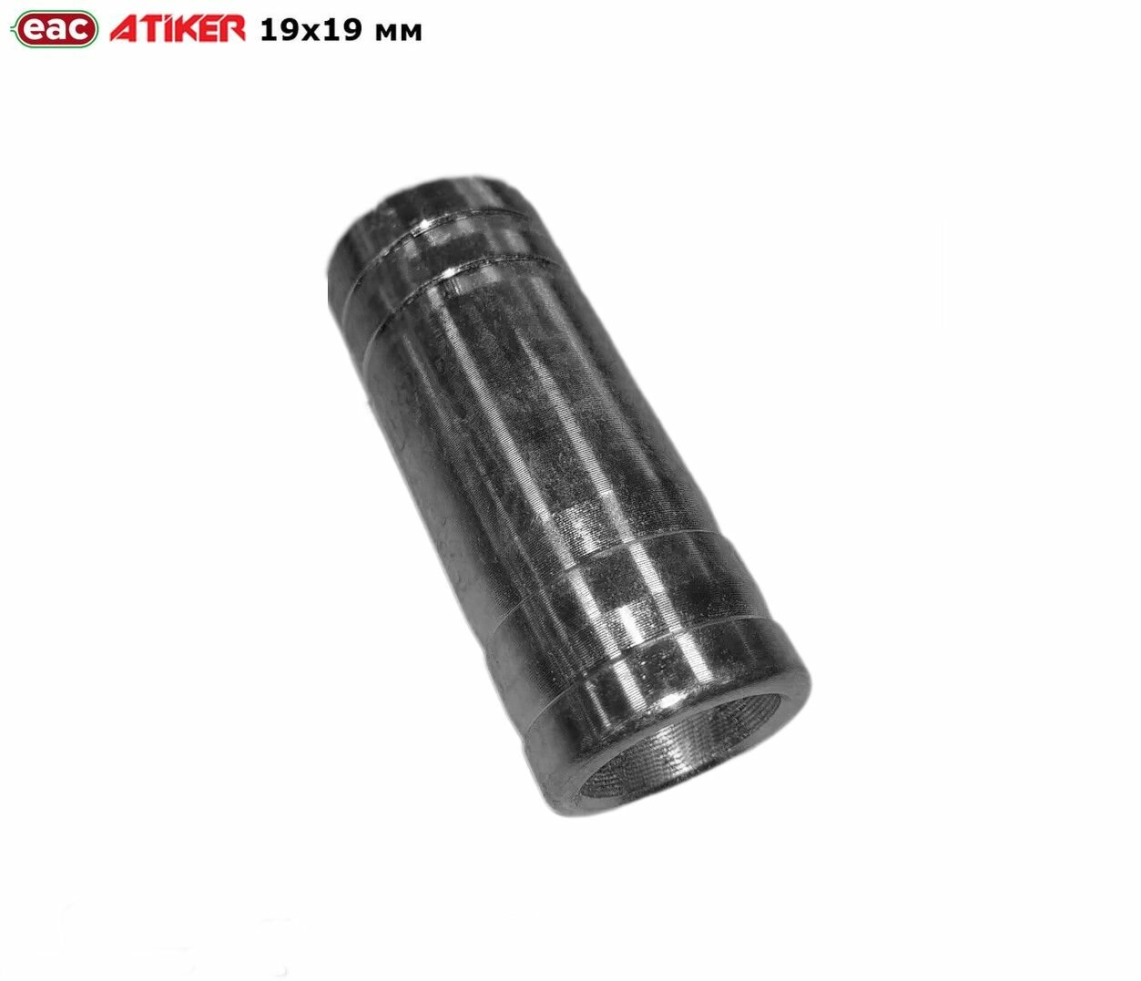 Переходник тосольный прямой ATIKER 19x19 мм