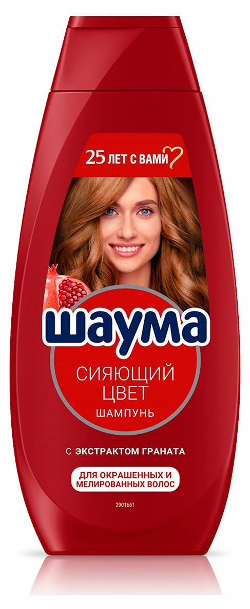 Шампунь для волос «Шаума» Сияющий цвет, 360 мл