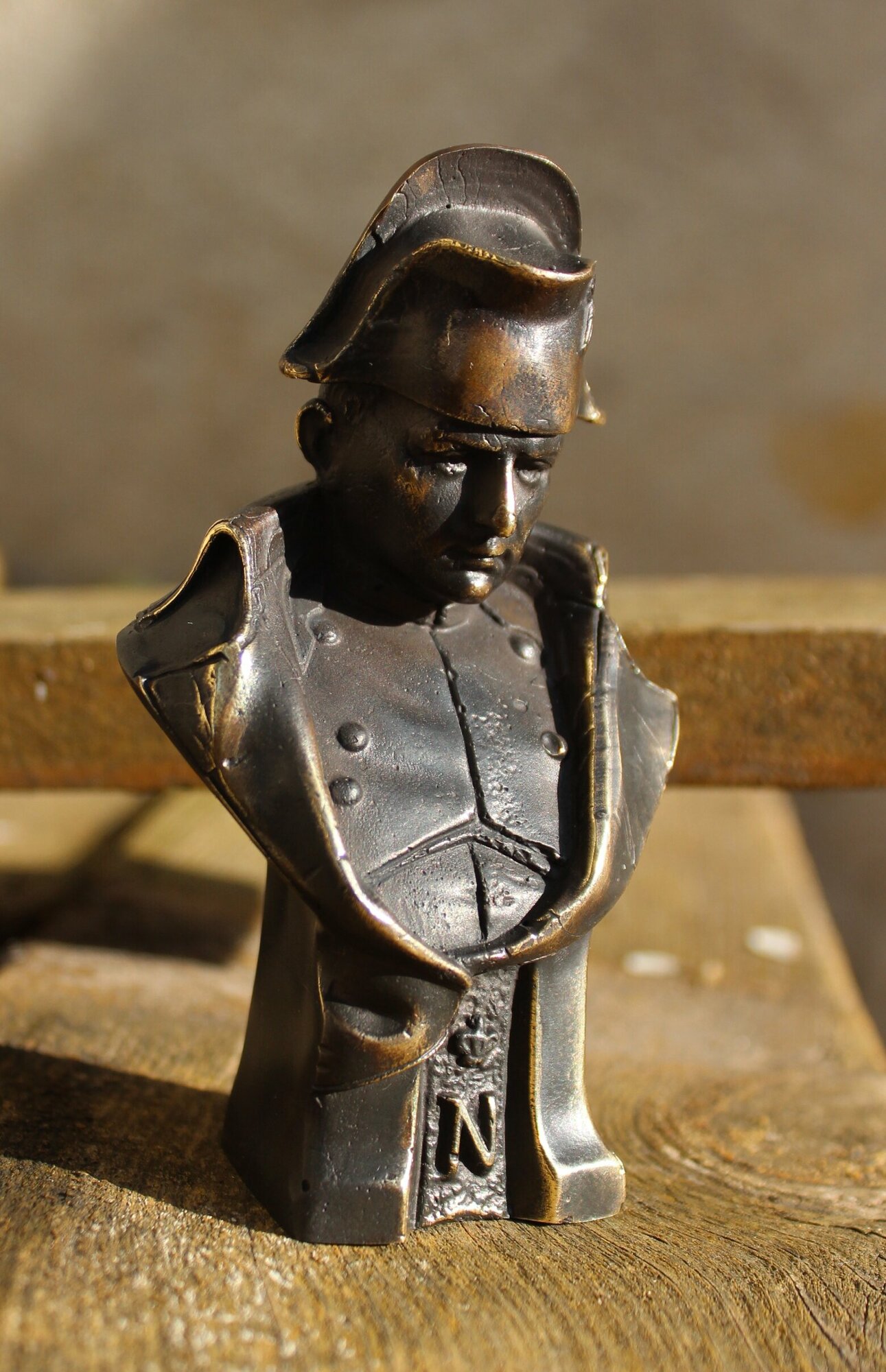 Бюст Статуэтка Наполеон I Бонапарт Французский Император Миниатюра Фигурка Домашний Декор Предмет Интерьера Коллекционная Авторская Ручная Работа