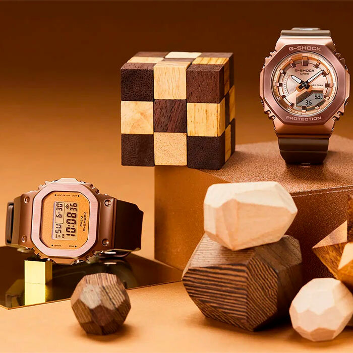 Наручные часы CASIO G-Shock, золотой — фото 1