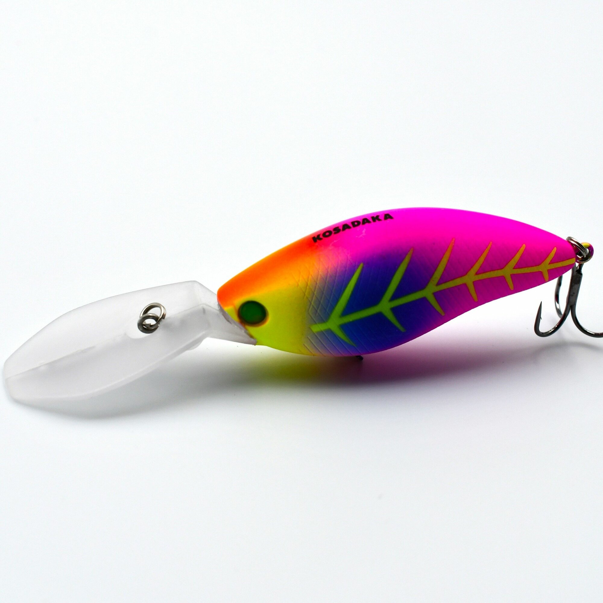 Воблер для рыбалки KOSADAKA 3D Crank XD 65F 17.2 грамма