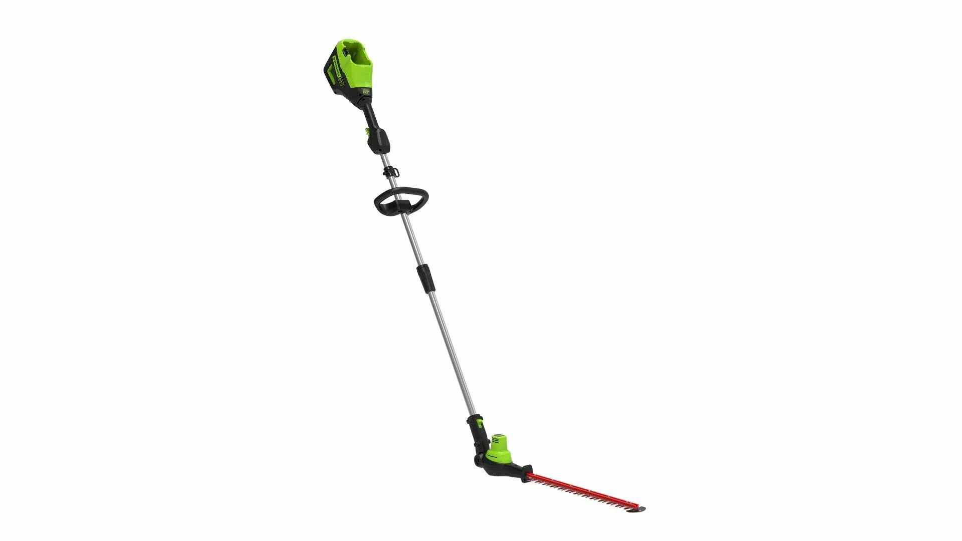 Кусторез штанговый аккумуляторный Greenworks GD60PHT61, 60 В, 51 см, без АКБ и ЗУ.