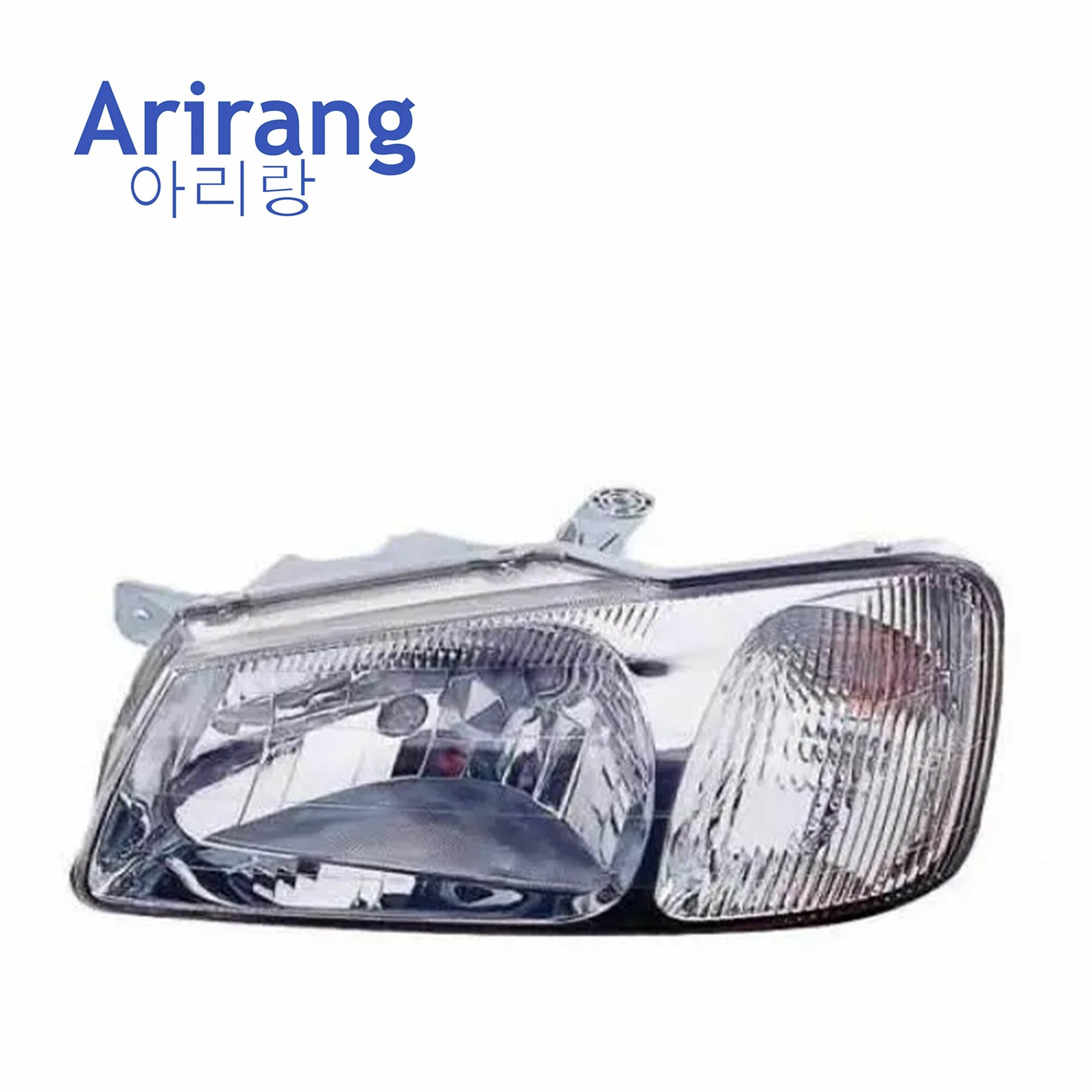 Фара автомобильная передняя правая с механическим корректором для Hyundai Accent 1999- / арт. ARG231129RTAXI / бренд ARIRANG / OEM 9212025020