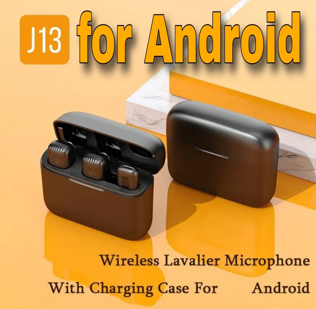 Микрофон петличный беспроводной комплект для Android