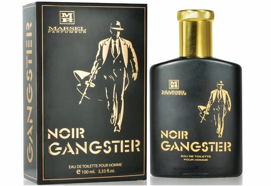Туалетная вода Brocard Gangster NOIR 100ml для мужчин