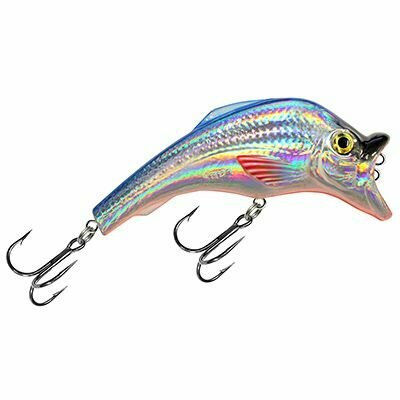 Воблер для рыбалки AQUA вопер 82mm, вес - 17,0g, цвет 015 (голубая спинка), 1 штука в комплекте