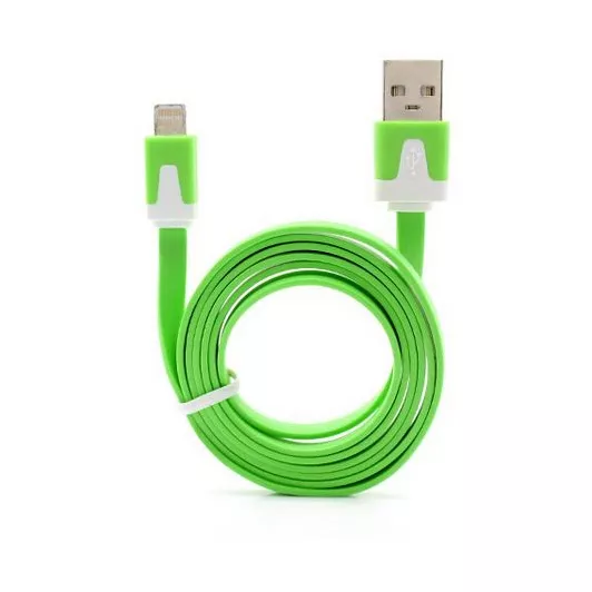 Кабель Sempai USB-USB Micro Green 1m