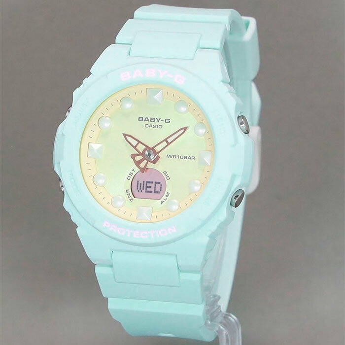 Наручные часы CASIO Baby-G, бирюзовый — фото 1