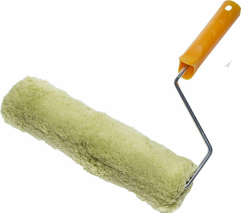 Валик фасадный SYNTEX полиакрил малярный в сборе, ворс 18мм, бюгель 6мм, 50х240мм, STAYER Master