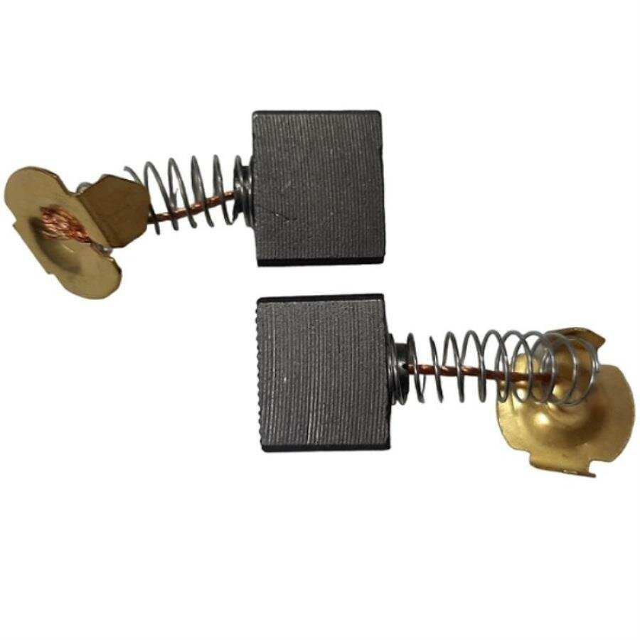 Электроугольные щетки 7х17х14 (571) пружина, пятак-уши для электроинструмента Интерскол