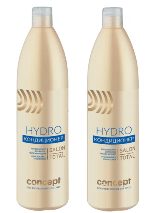 Кондиционер для волос Concept Salon Total увлажняющий Hydrobalance, 300 мл, 2 шт