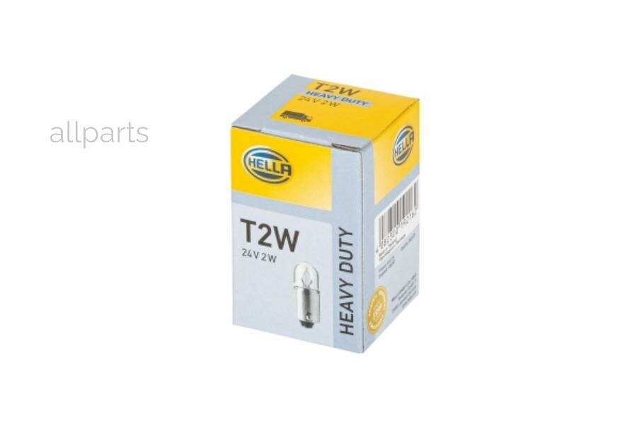 BEHR-HELLA 8GP 002 068-241 Лампа 2W 24V-2W BA9s