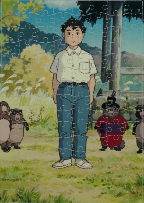 Пазл Помпоко: Война тануки в период Хейсей, Heisei-era Raccoon Dog War Ponpoko №2