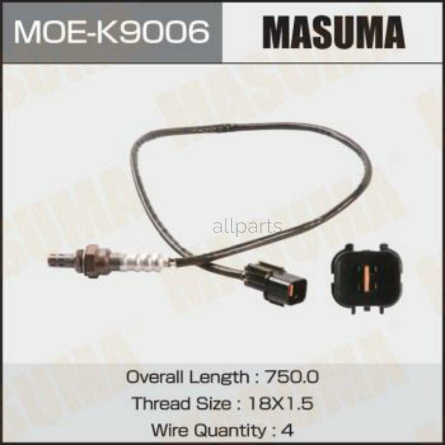 MASUMA MOE-K9006 лямбда-зонд! перед катализатором\ Hyundai Sonata 2.0-2.4MPI 04-07, Kia Magentis II 05-08
