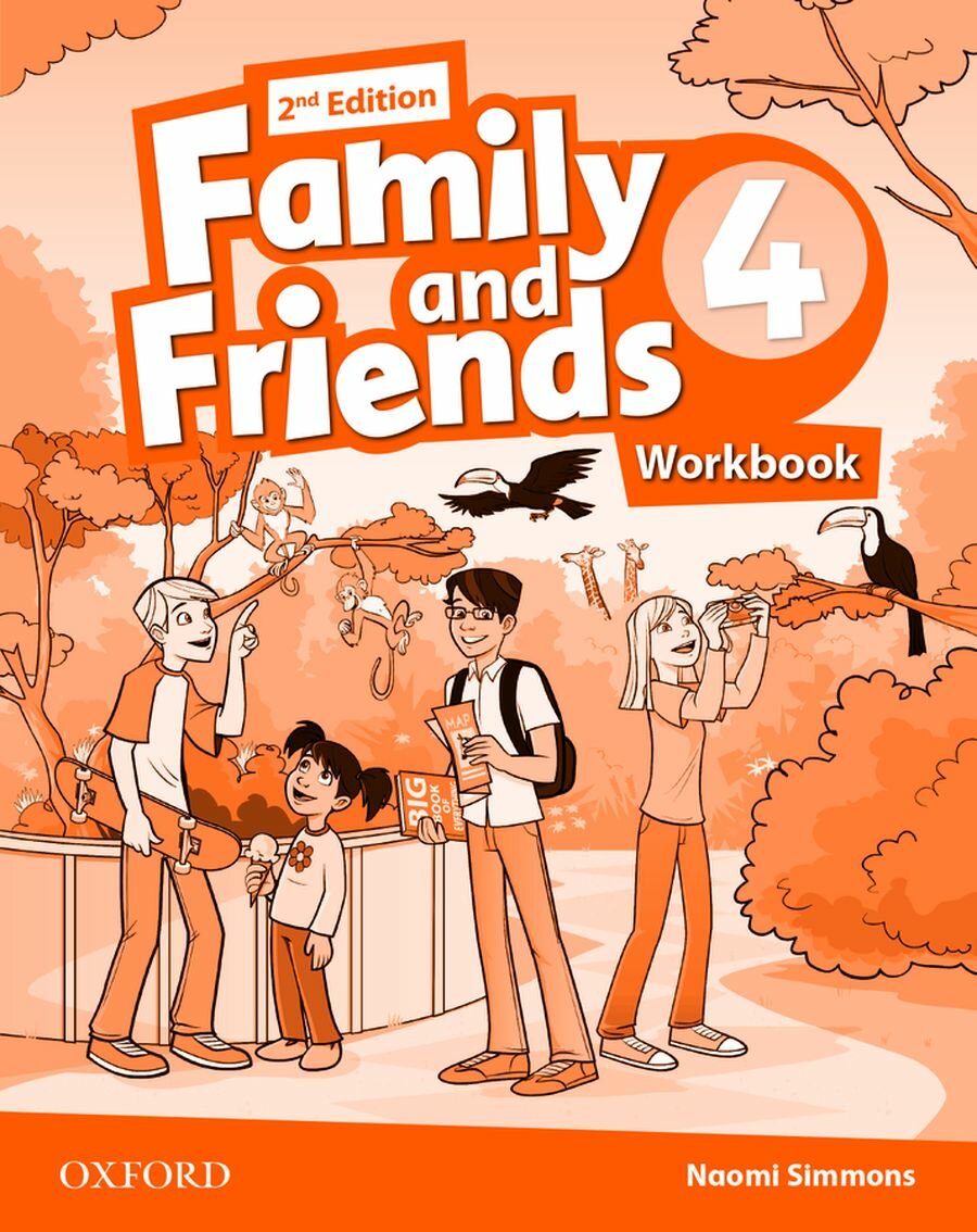 Рабочая тетрадь Family and Friends 4 (2nd edition/второе издание) Workbook