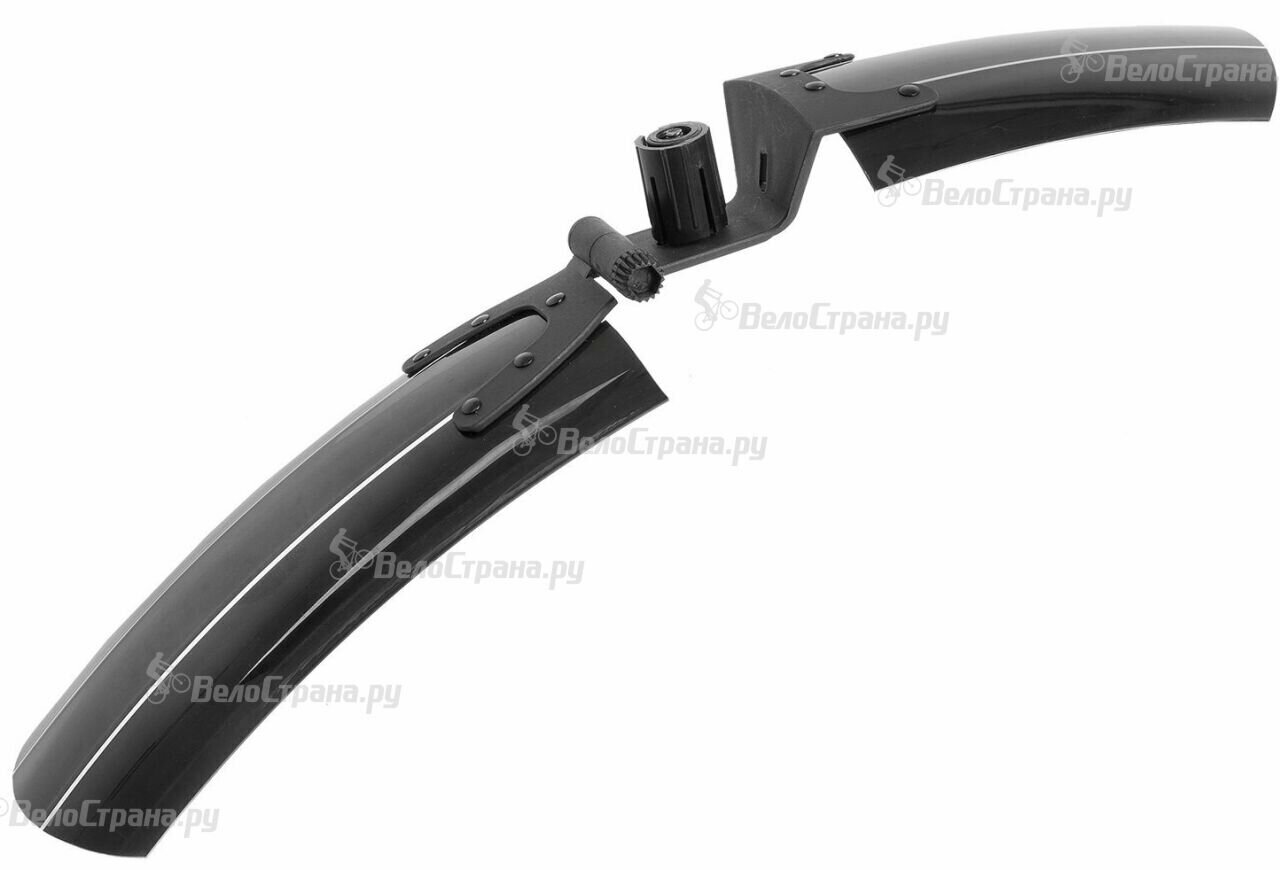 Крыло переднее M-Wave, 24"-29", 115 мм, Fatbike Черный