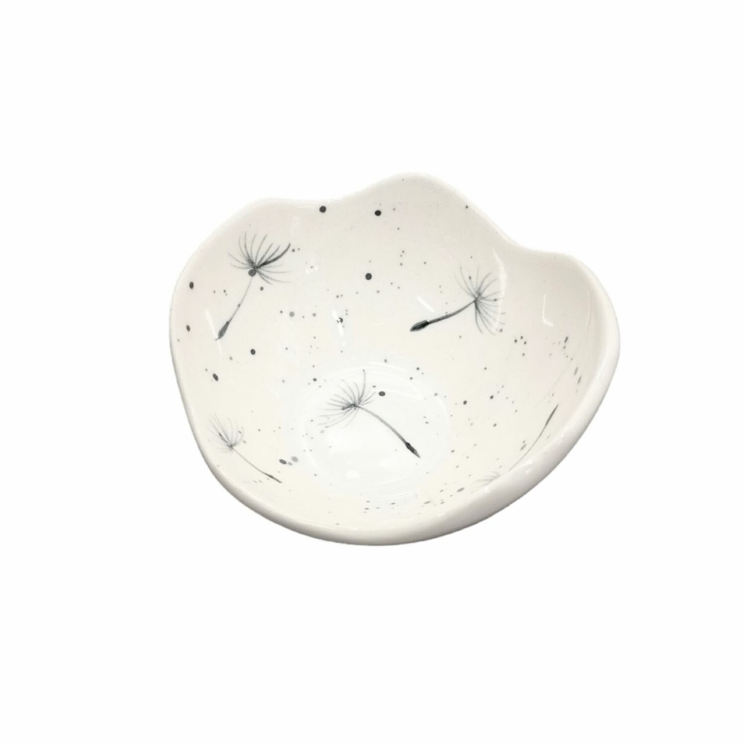 Пиала ручной работы Верба керамика «Одуванчик», керамика, 9 см