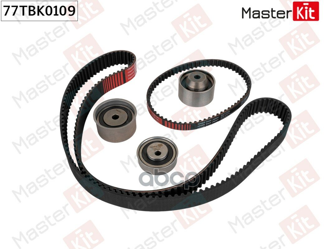 Комплект ремня ГРМ Kia SORENTO I (JC) 2002 - MasterKit арт. 77TBK0109