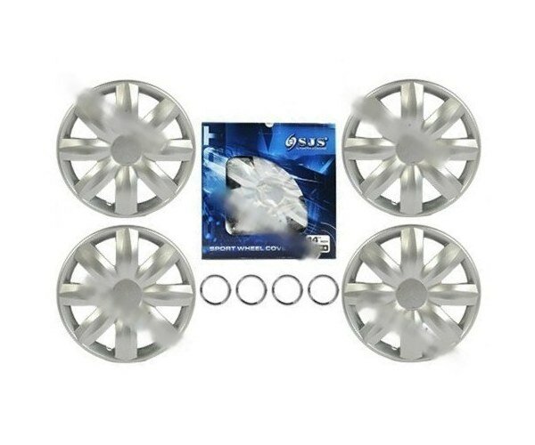 Колпаки r-14 вид renault 221 гибкие в картонной коробке sjs