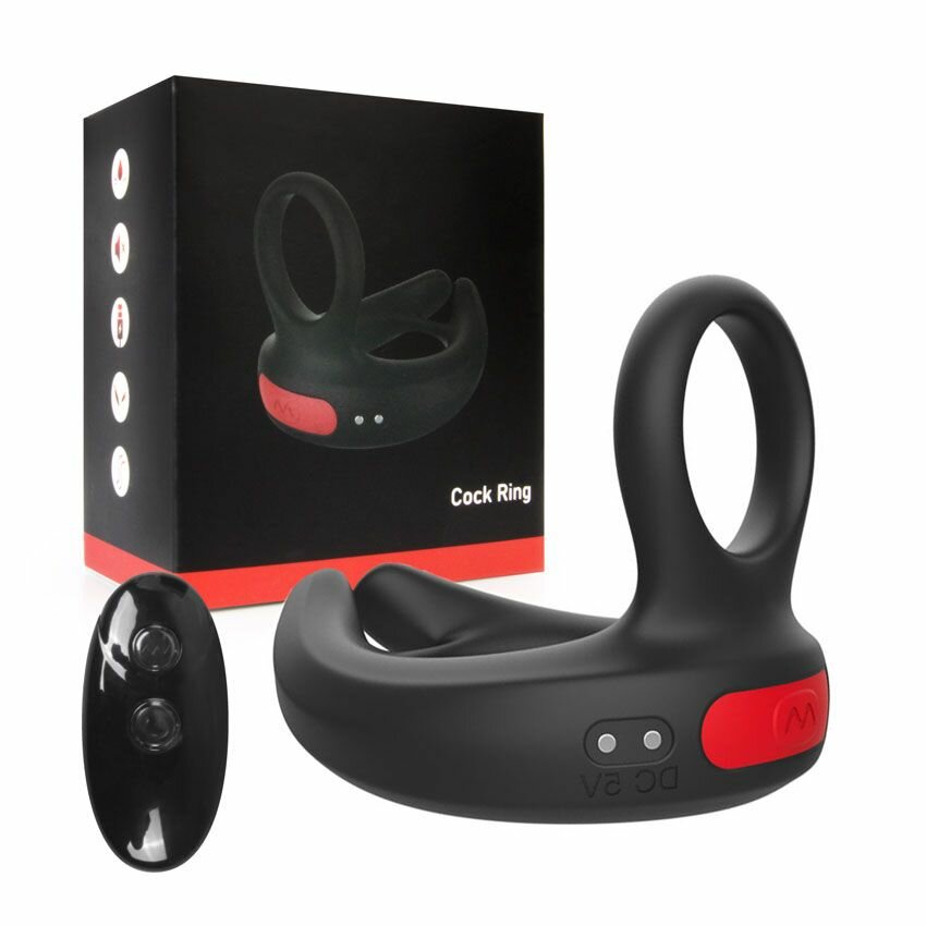 Эрекционное виброкольцо с пультом ДУ Cock Ring