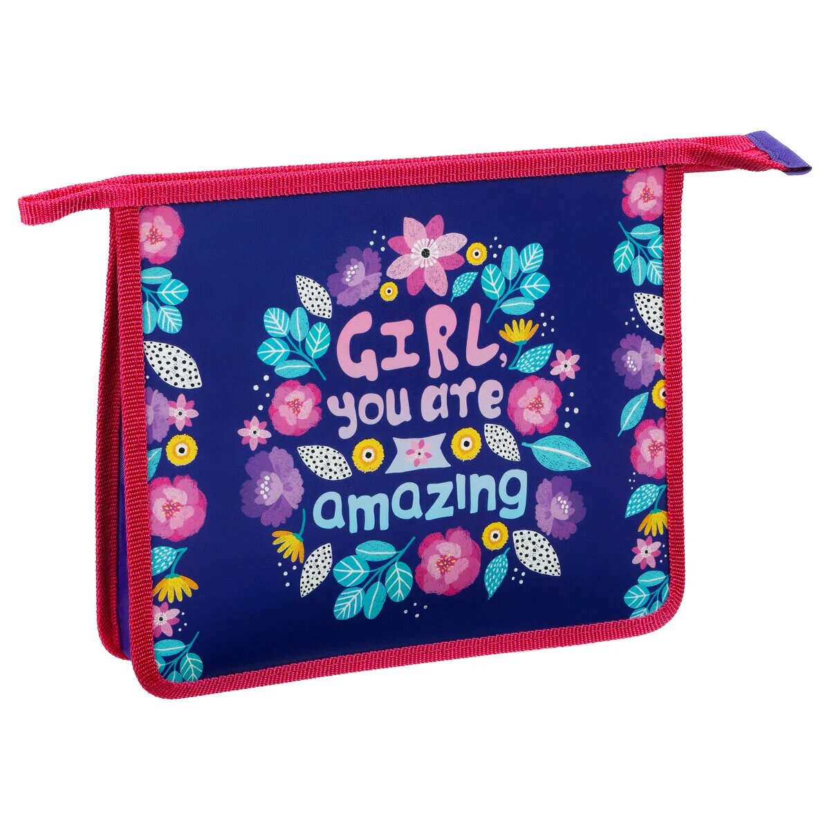 Папка для тетрадей 1 отделение, А5, ArtSpace "Sweety", пластик, на молнии