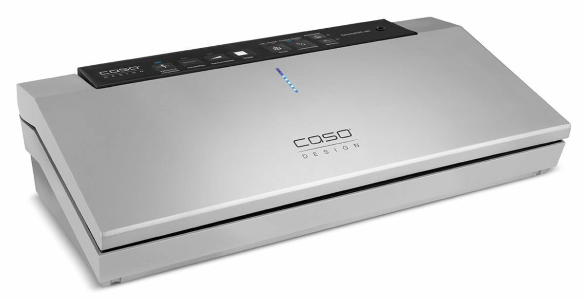CASO GourmetVAC 380 вакуумный упаковщик, Silver Black