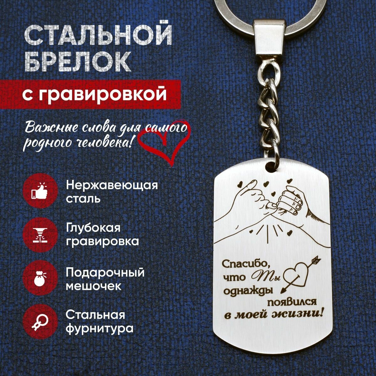 Брелок МАГИЯ ПОДАРКА